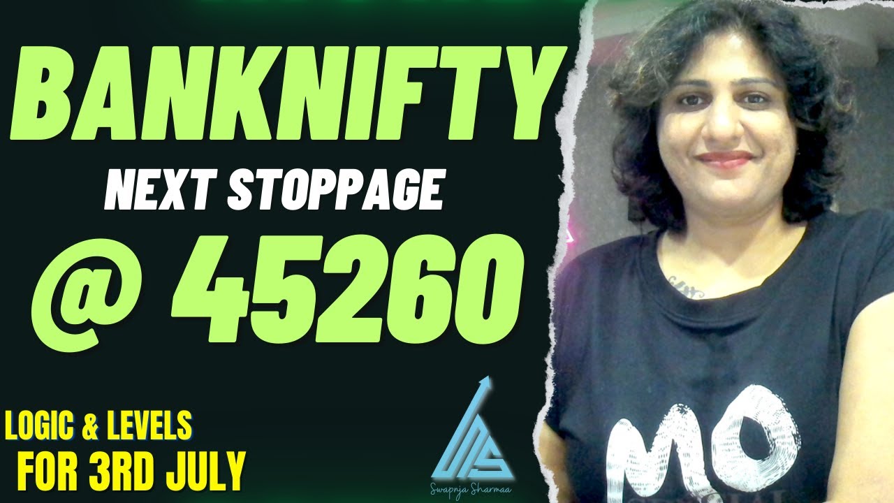 NIFTY& BANKNIFTY ANALYSIS WITH LOGIC & LEVELS II for 3rd July. II By Swapnja Sharmaa II - YouTube