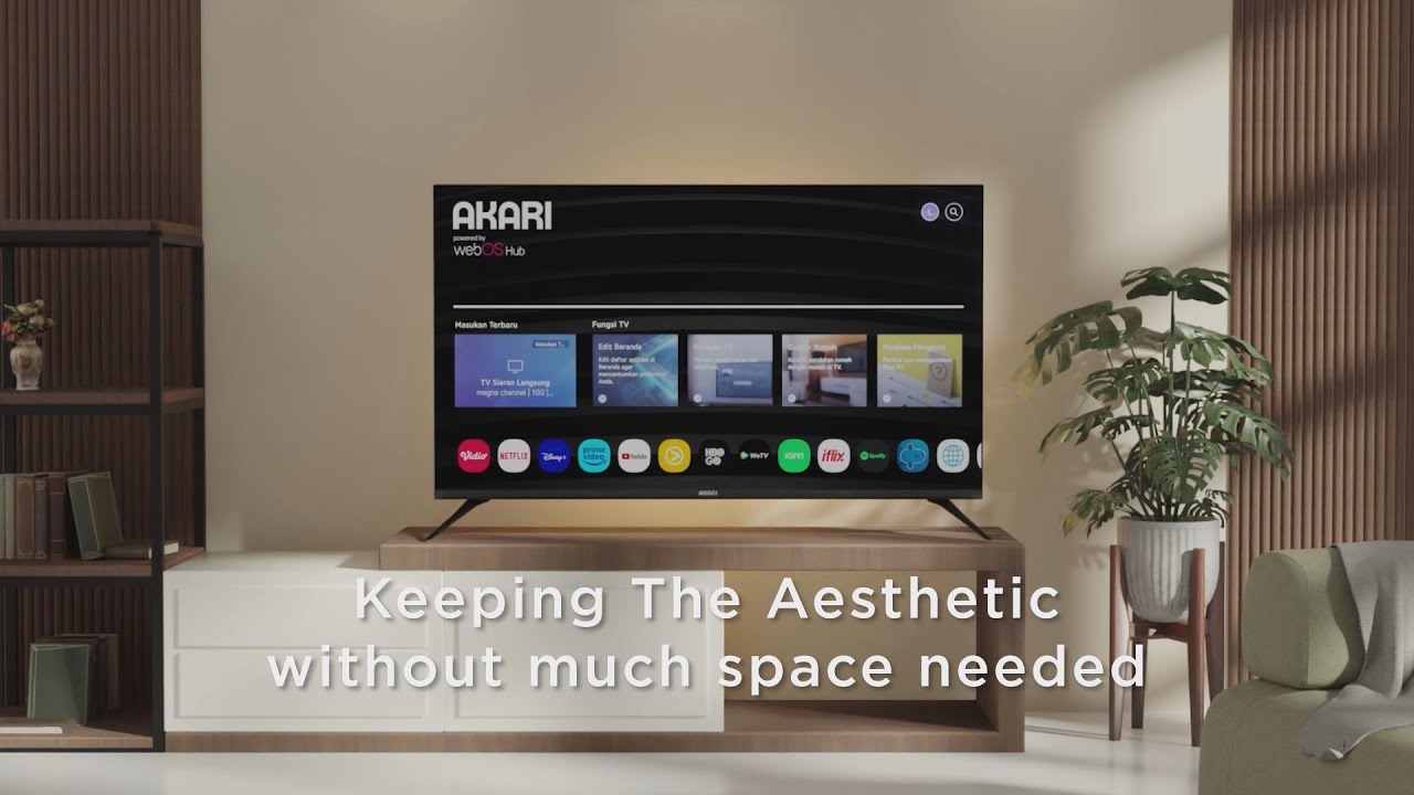 Akari Smart TV Powered by WEB O.S with Magic Play Remote | SW Series ...