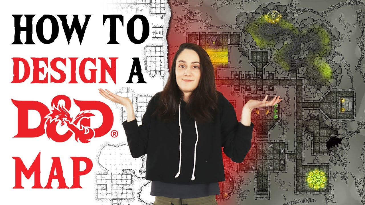 Part 3: How to design a D&D map! - YouTube