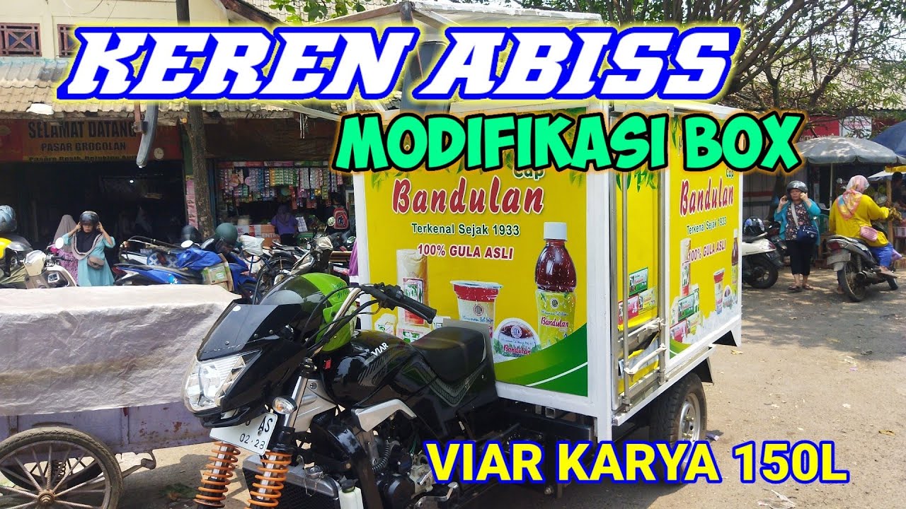 KEREN VIAR MODIFIKASI BOX TEH BANDULAN - YouTube