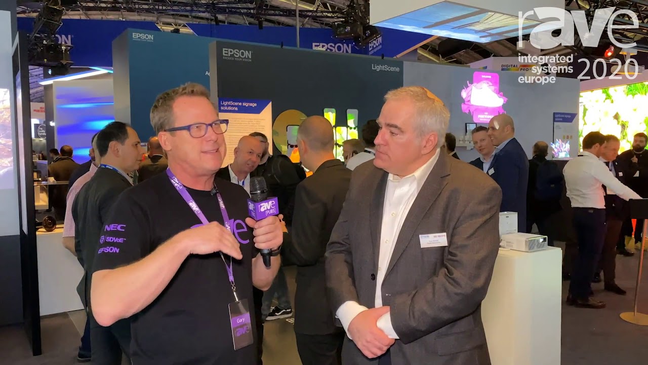 ISE 2020: Tom Kettell of Epson Explains Strategy Behind ISE Booth - YouTube