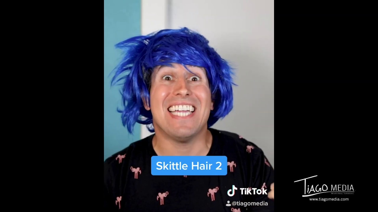 Best of TikTok Skittle Hair 2 #shorts - YouTube