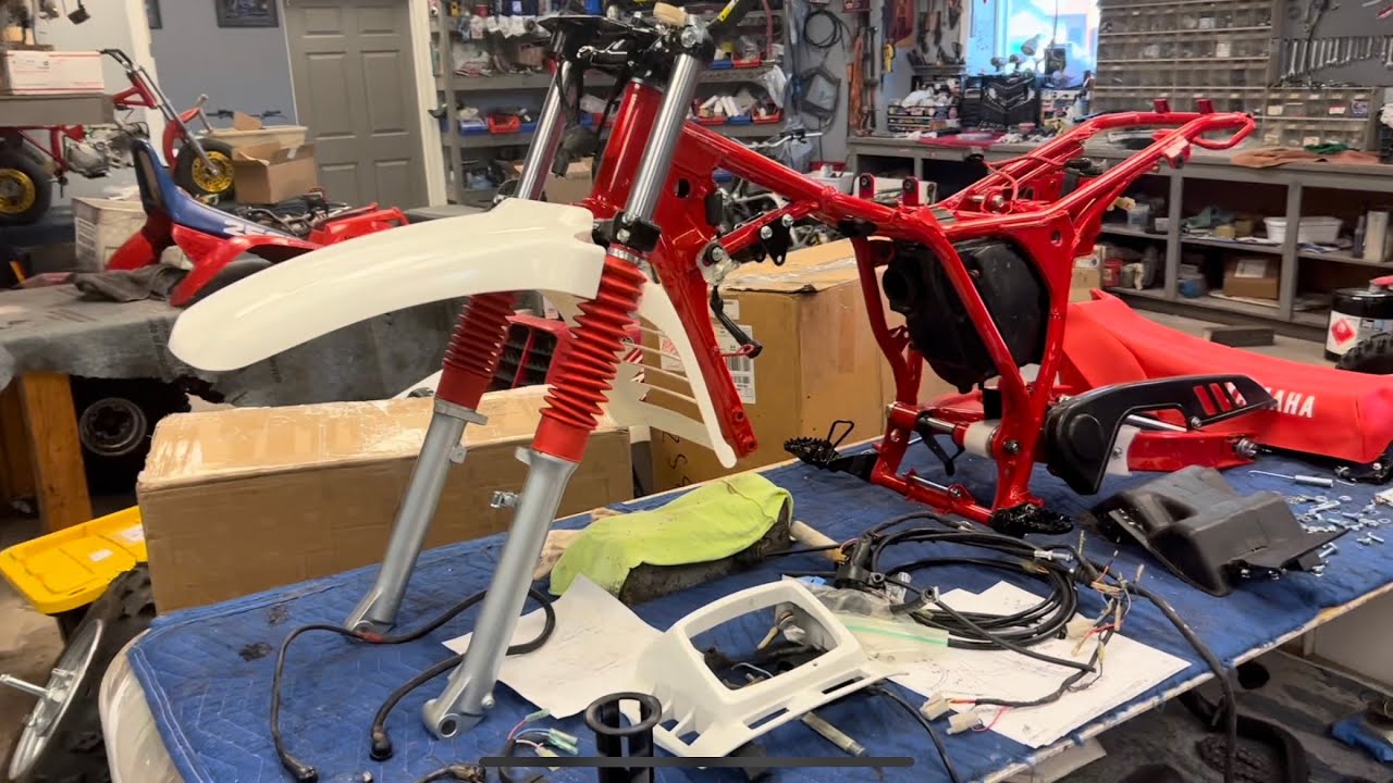 1987 Yamaha Big Wheel 350 Full Restoration Part 1 at D&A Restorations ...