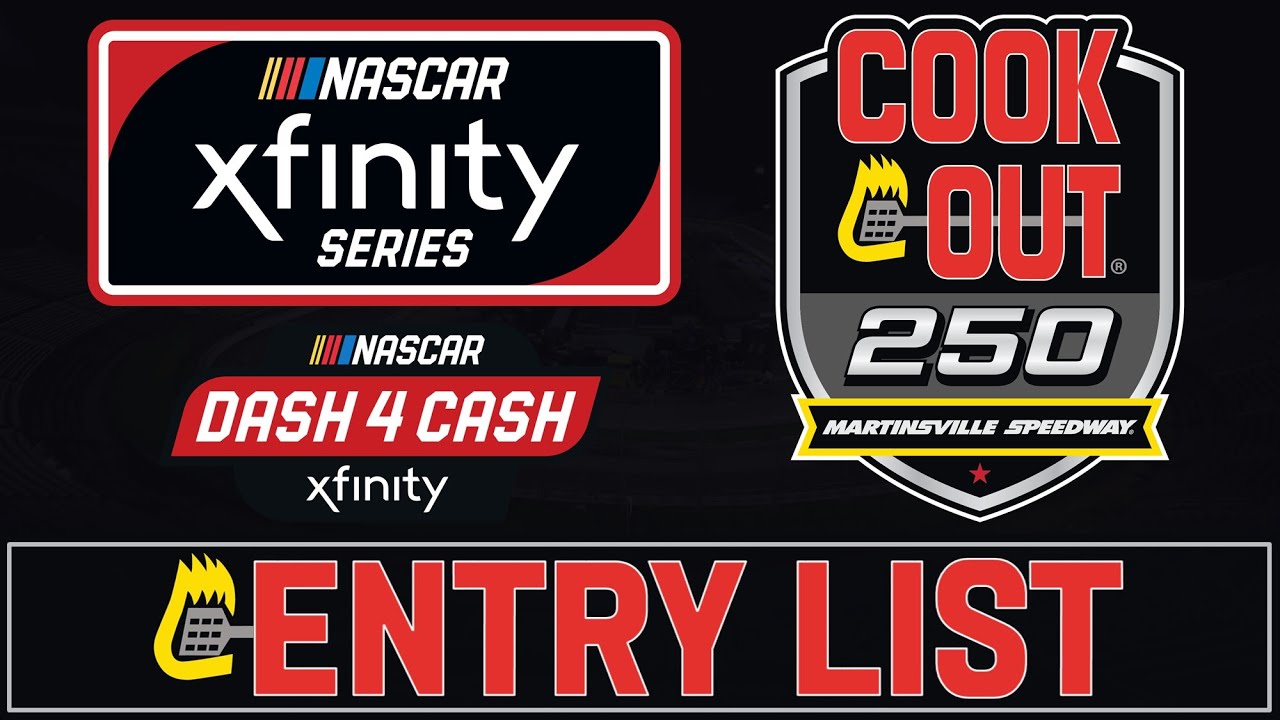 2021 Cook Out 250 Entry List - YouTube