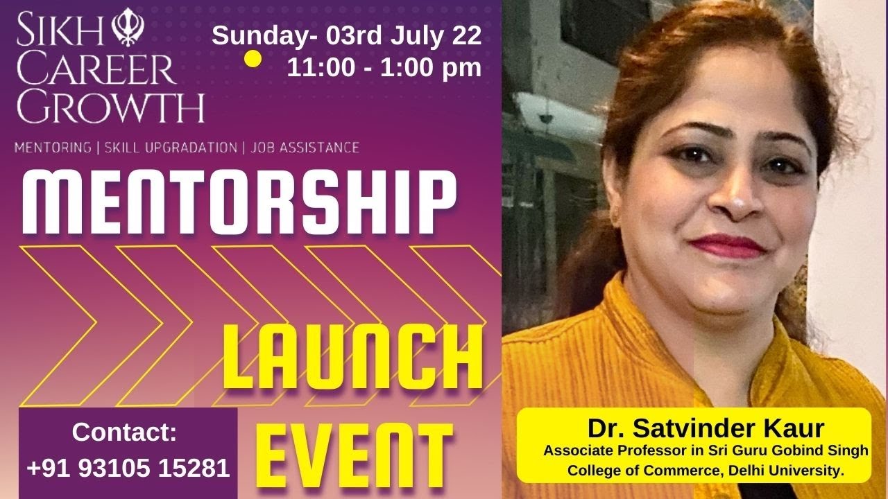 "Know Your-Self First" | DR. SATVINDER KAUR | SCG FOUNDATION - YouTube