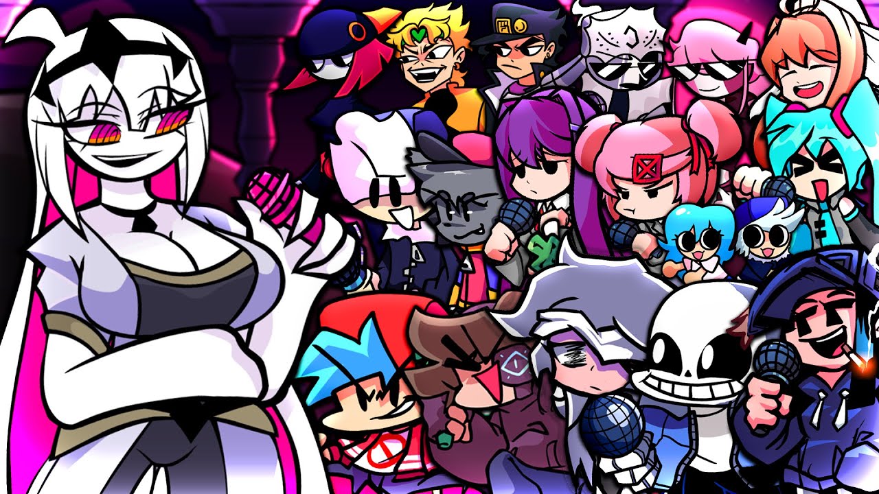 FNF PROMENADE (HOTLINE 024) - But Every Turn A Different Character ...