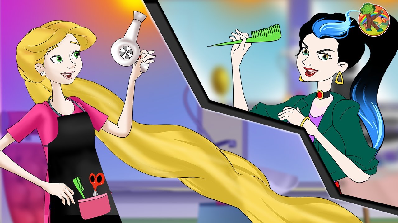 Princesse Raiponce contre Evilia | KONDOSAN en Français - Contes de ...