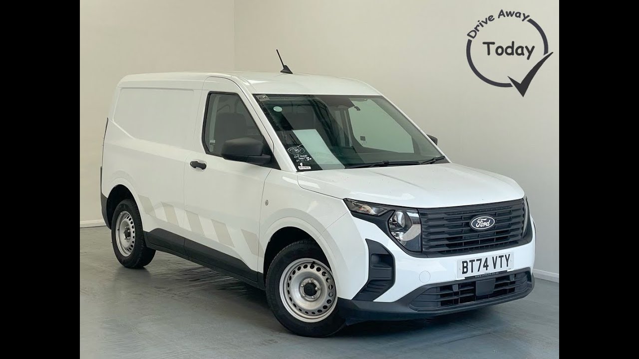 2025 Ford Transit Courier Petrol Leader L1 SWB 1.0 EcoBoost 100ps - YouTube