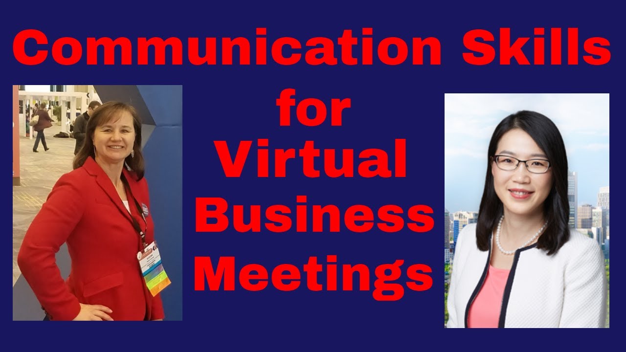 Communication Skills for Virtual Business Meetings - YouTube