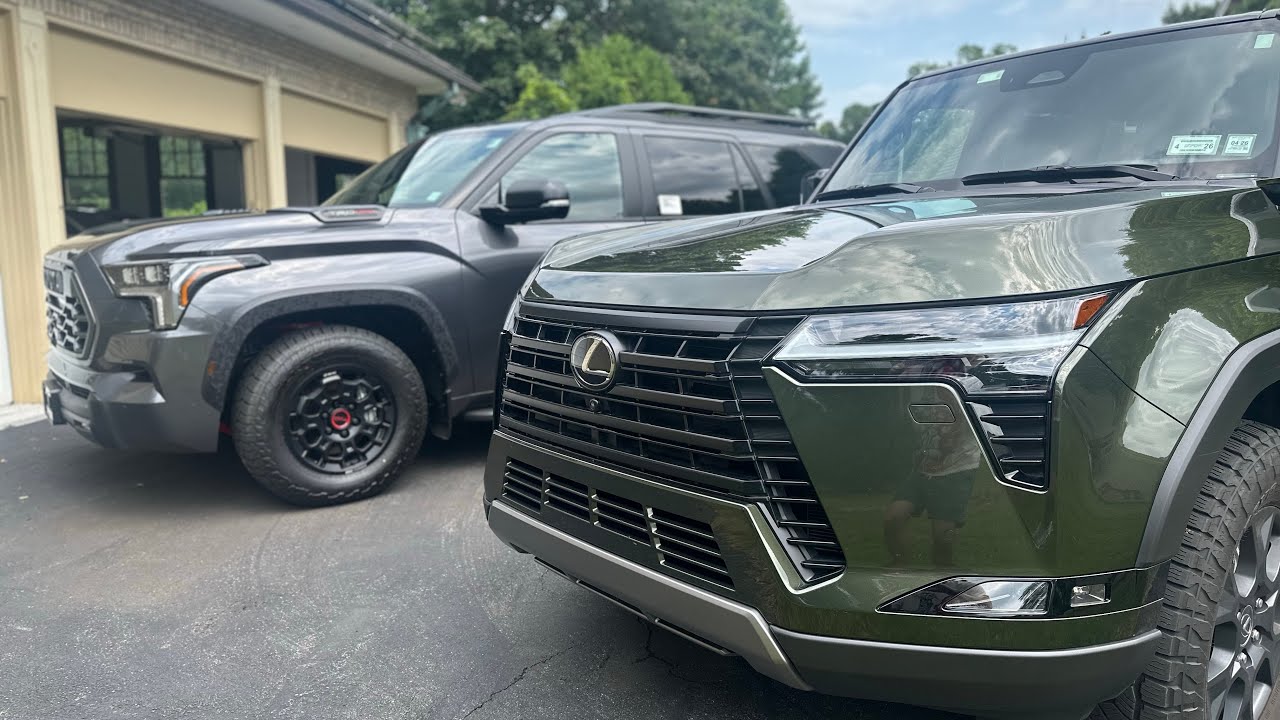 Lexus GX550 vs Toyota Sequoia TRD Pro - Owner's Perspective & In Depth ...