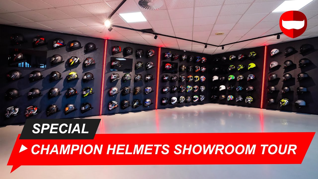 Showroom Tour - Champion Helmets - YouTube