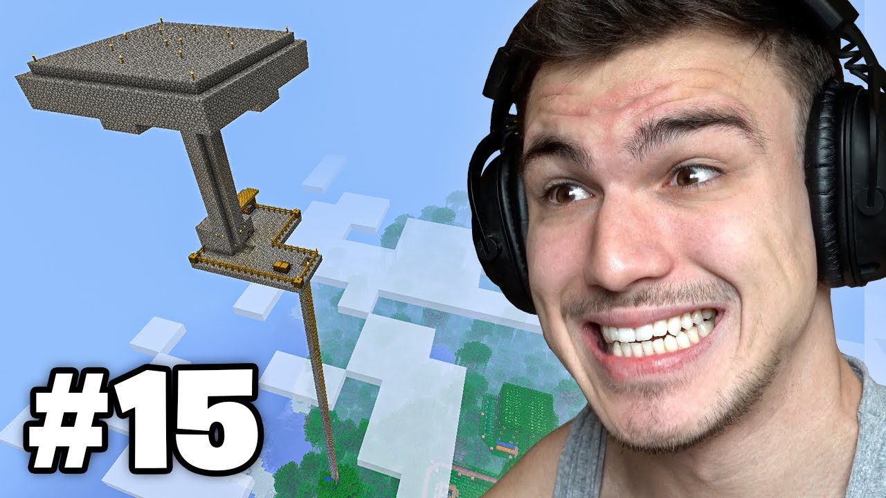 Construcția din cer - Minecraft Grădinitza #15 - YouTube