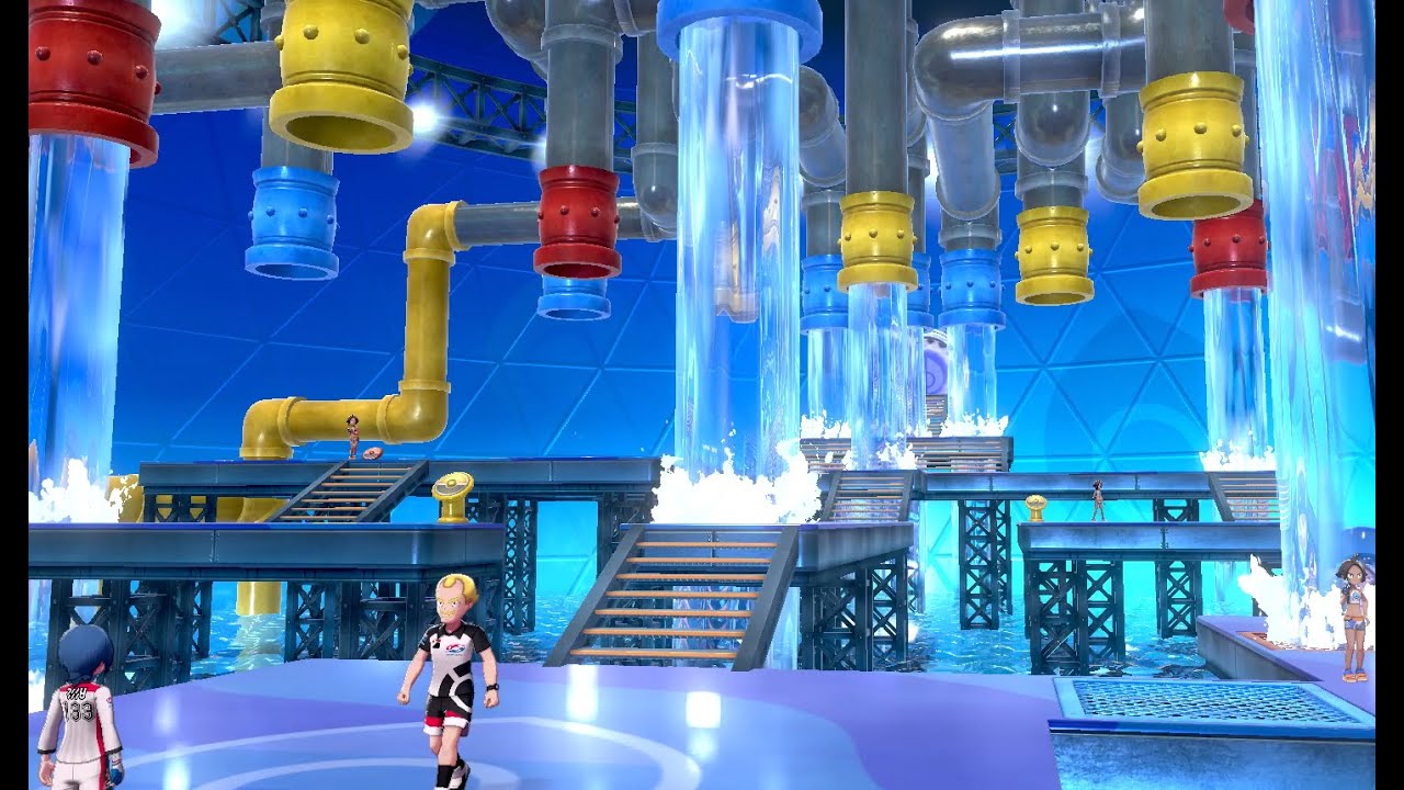 Pokemon Shield - Episode 22 : Pouring water maze - YouTube