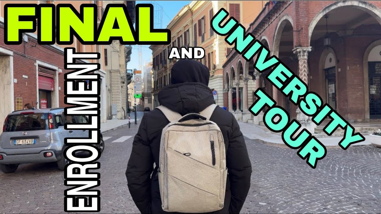 Finally enrolled in an Italian university! 🎓 | Campus Tour 🇮🇹 | Vlog 3 ...