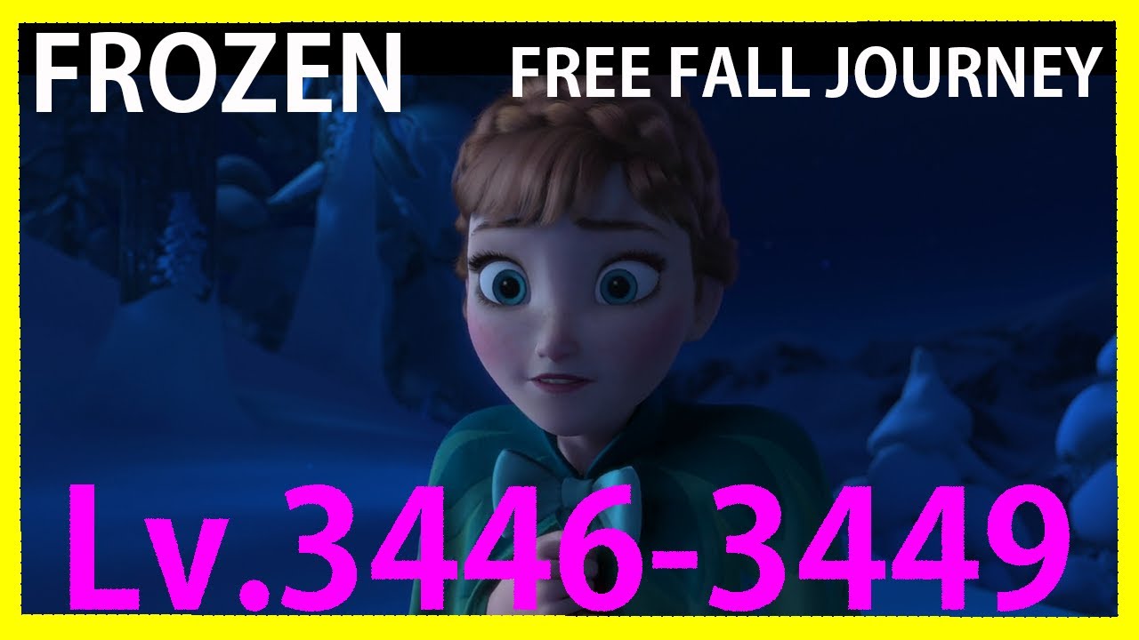 FROZEN FREE FALL JOURNEY 3446-3449 - YouTube