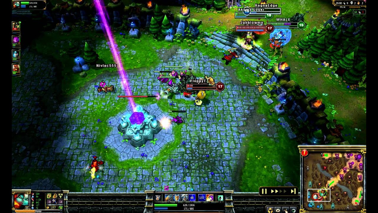Jungle Poppy Risky Turret Dive - YouTube