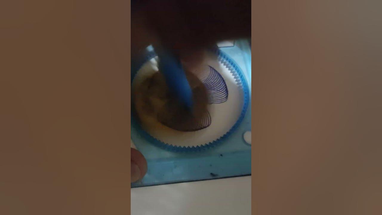 Beautiful spirograph pattern ️ #satisfying #youtubeshorts #shortsfeed - YouTube