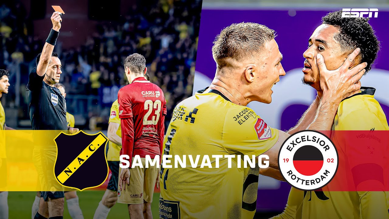 🔥 SPEKTAKEL in BREDA met 8 GOALS & 2 RODE KAARTEN 😱🟥 | Samenvatting NAC ...