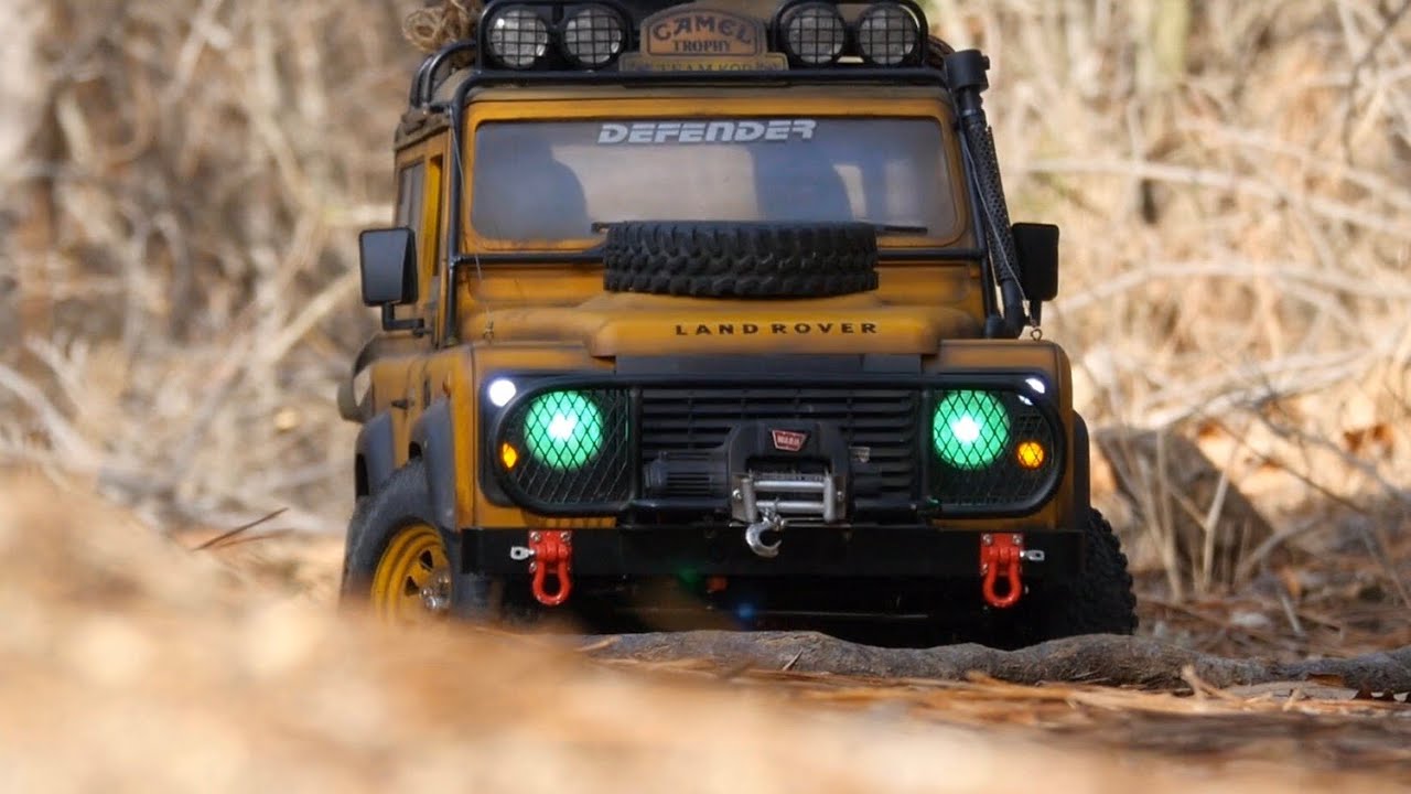 Land Rover Defender D90 Camel Trophy Forest Run _# - YouTube