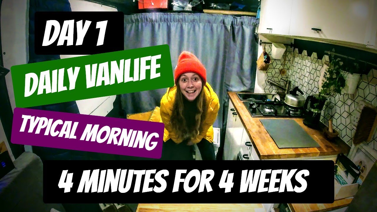 Day 1 | DAILY VAN LIFE| A typical MONDAY MORNING | Tiny Home - YouTube
