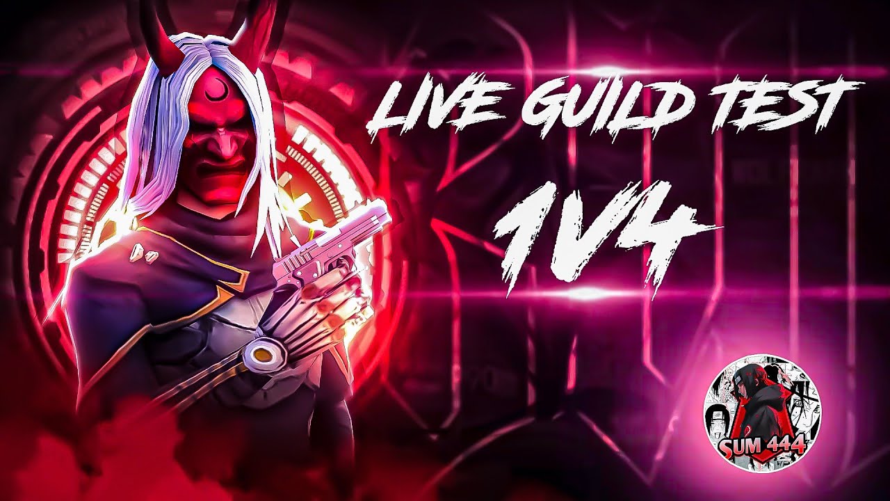 FreeFire 🔴 live with Sum444Yt ⚡👽 || Guild Test FF 🔥 || 🔴Live Guild Test ...