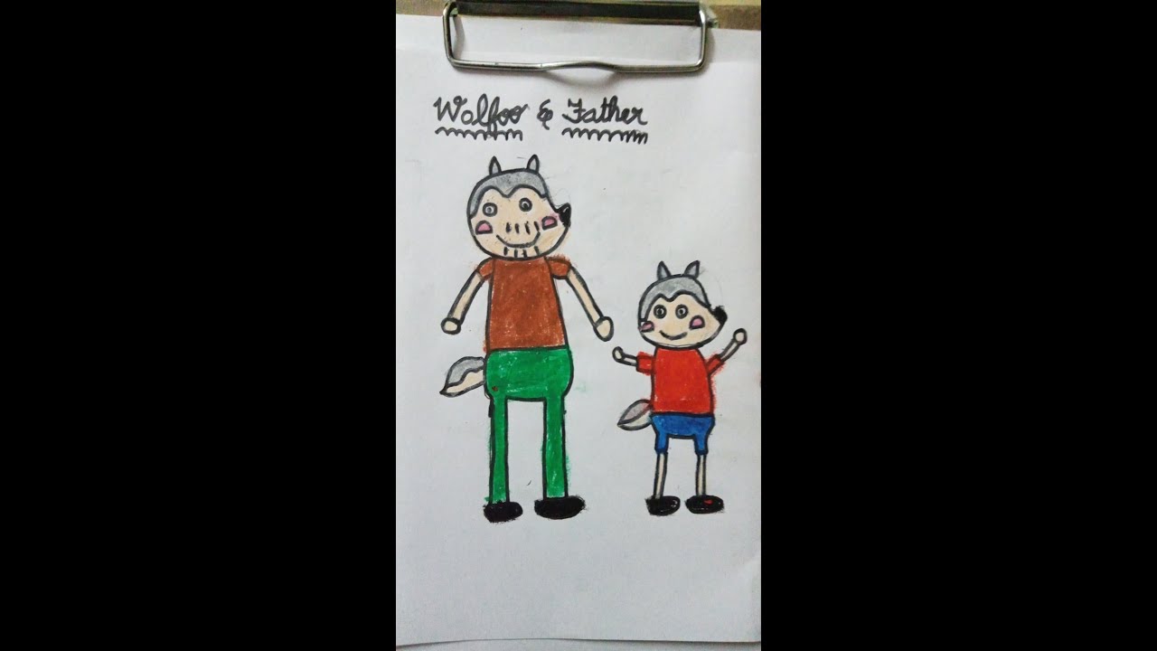 How to draw Wolfoo Cartoon - YouTube