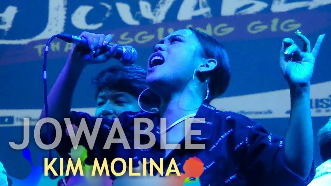 KIM MOLINA - Jowable (The MusicHall Metrowalk | October 18, 2019) - YouTube