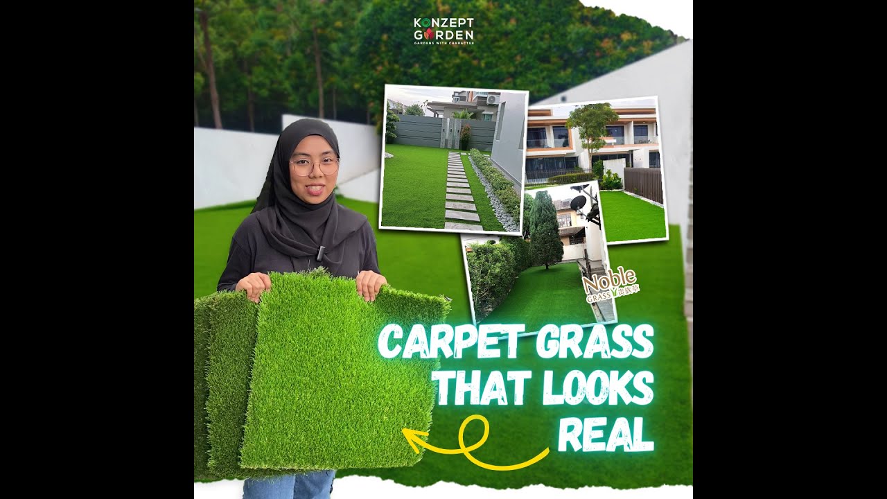 Is natural grass too much work to maintain? Konzept Garden - YouTube