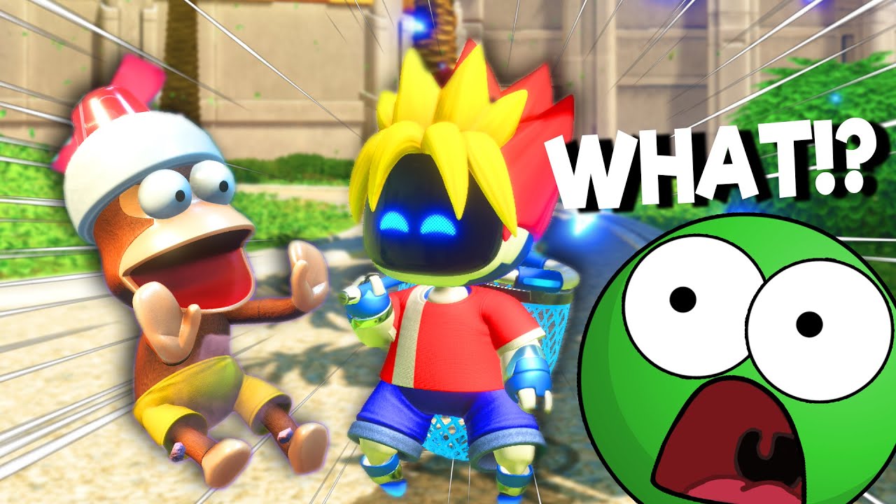 APE ESCAPE LEVEL In Astro Bot?! 😱 - YouTube