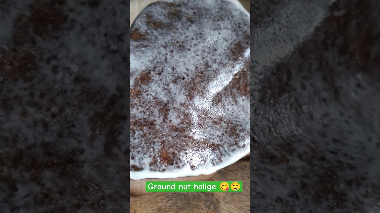 Sesame seed and ground nut holige/ shenga holige / uttarakarnataka ...