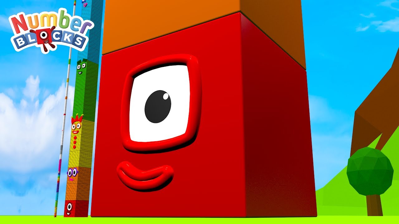 New Meta Numberblocks Cube Standing Tall 17 vs 27,000 vs 30 MILLION ...