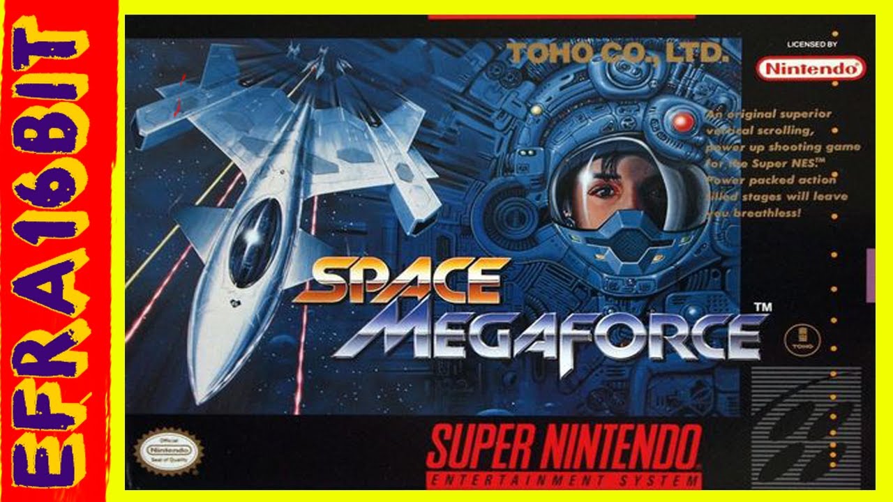 INCRIVEL !!!JOGO DE NAVE SUPER NINTENDO SPACE MEGAFORCE - YouTube