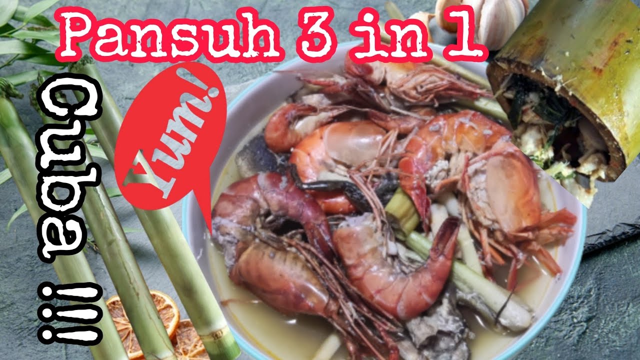 Resepi kampung Pansuh 3in1 - YouTube