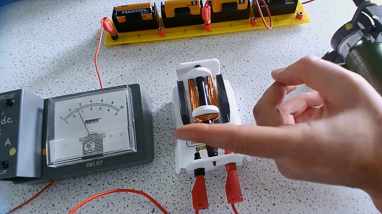 GCSE Physics: How does a DC motor work? - YouTube