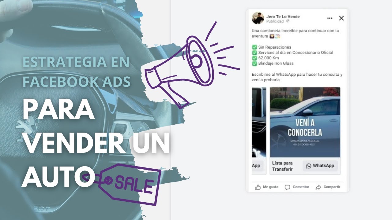 ESTRATEGIA EN FACEBOOK ADS PARA VENDER UN AUTO 🚙💰 - YouTube