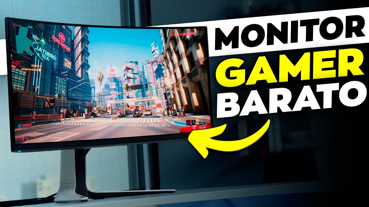 TOP 5 MONITORES BARATOS até 144Hz, Curvo e Ultrawide - Monitores Custo ...