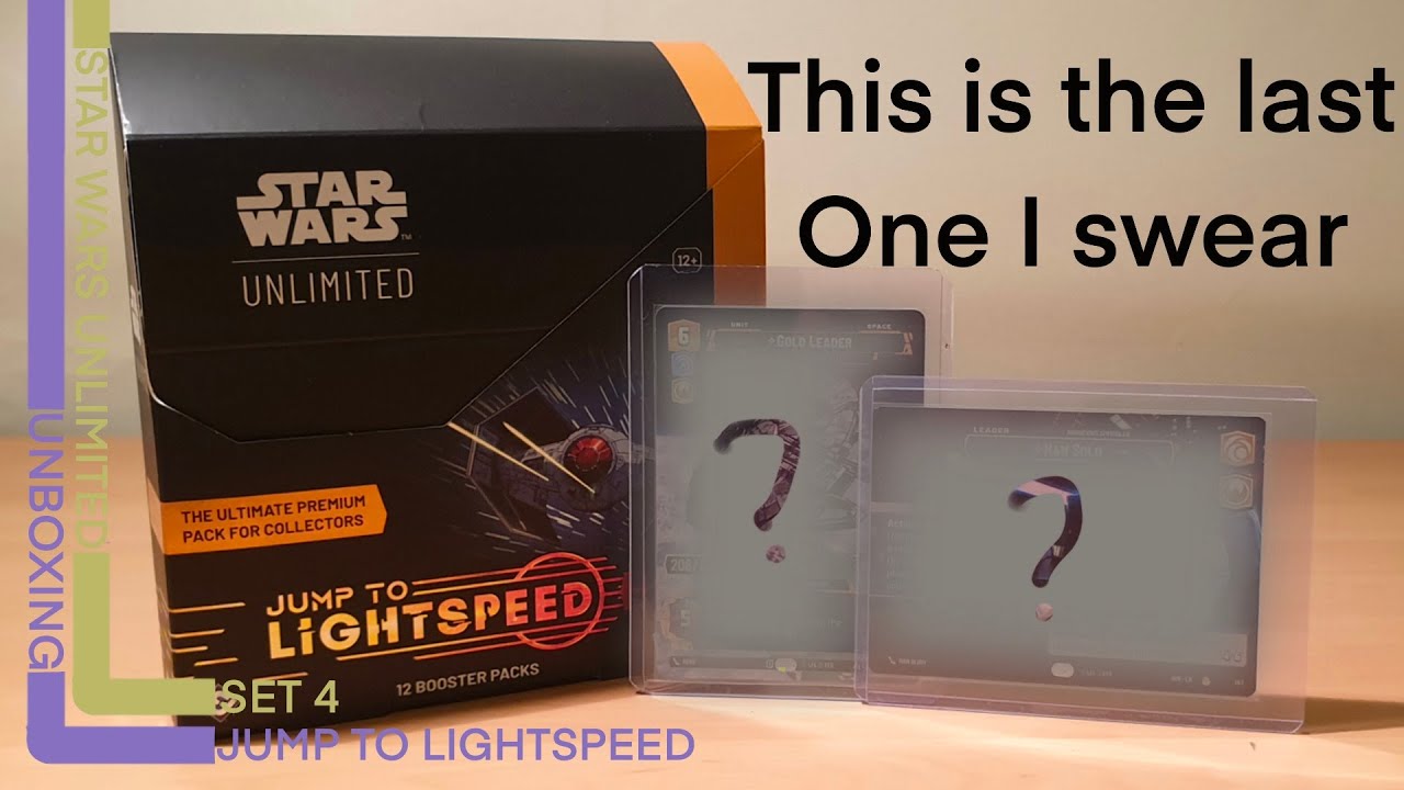 Final JTL Carbonite Edition Booster Box Opening! - Star Wars Unlimited ...