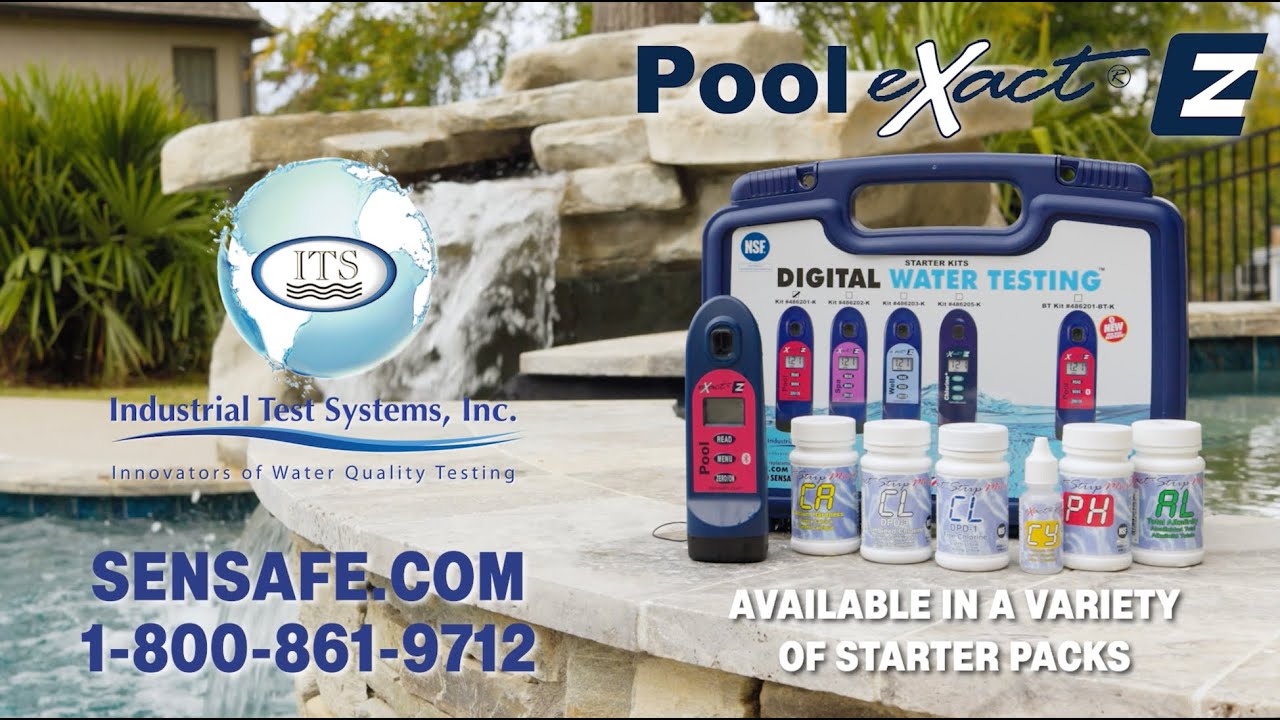 Pool eXact EZ Photometer - Pool Water Testing Made Easy! - YouTube
