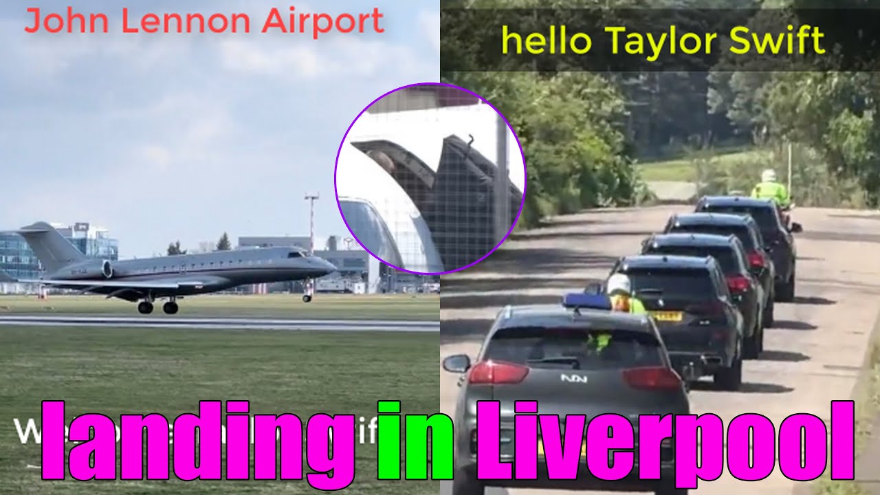 Taylor Swift's private plane has LANDED at John Lennon Airport in ...