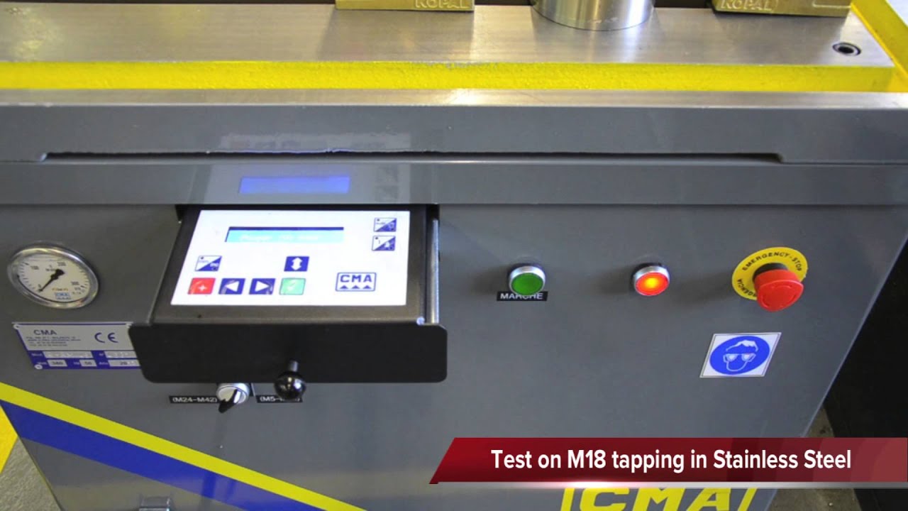 Mobile Tapping Machine - YouTube