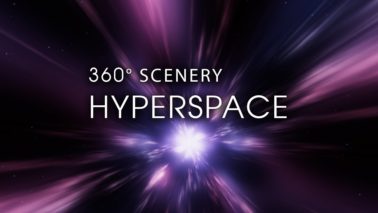 Hyperspace - Meditative 360° Scenery (8k) - YouTube