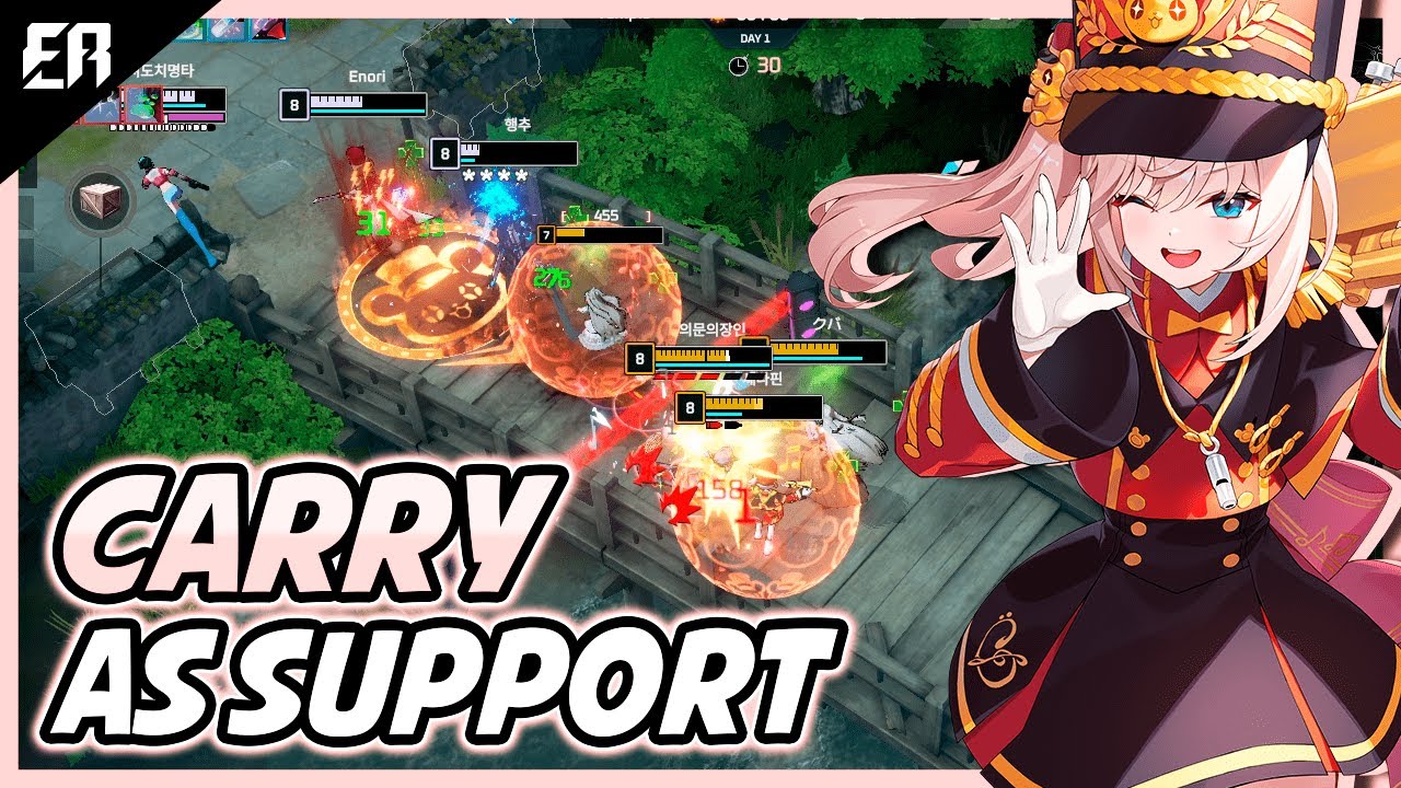 CARRY AS SUPPORT LENI | ETERNAL RETURN PRO GAMEPLAY - YouTube