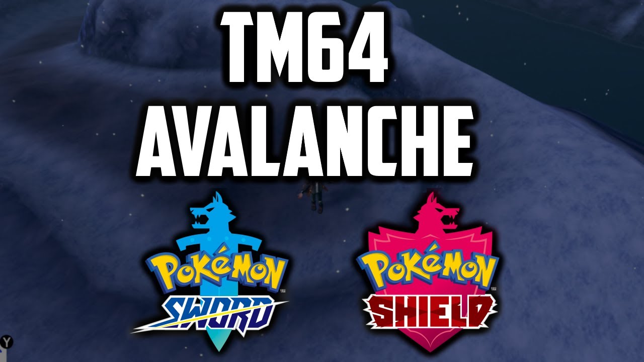 Where to Find TM64 Avalanche in Pokemon Sword & Shield - YouTube