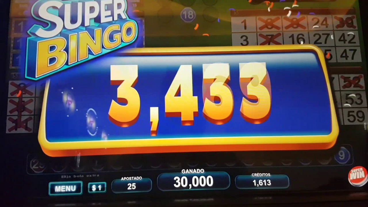 Super bingo zitro double bonus 30,000 mil pesos - YouTube
