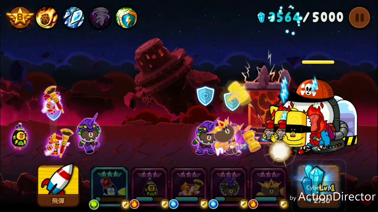 Line Rangers 433-444關 - YouTube