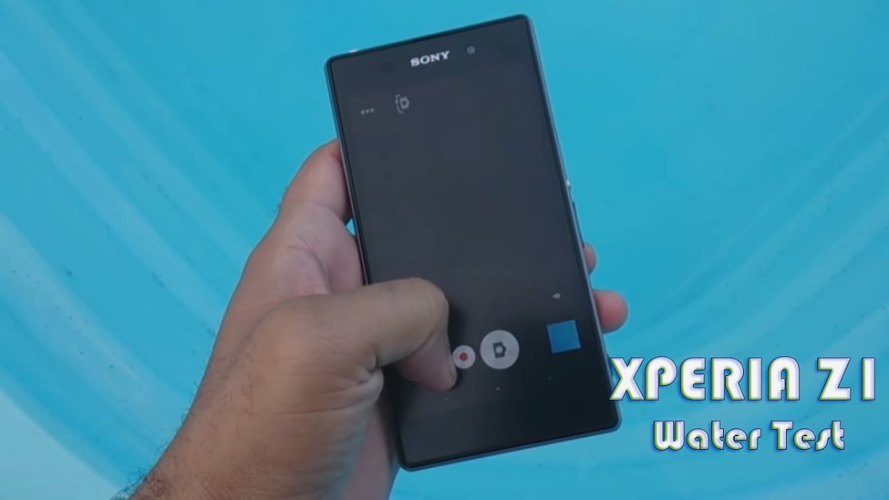 Smartphone a prova d'agua? Xperia Z1,Z2, Z3, Galaxy S5 etc. - YouTube