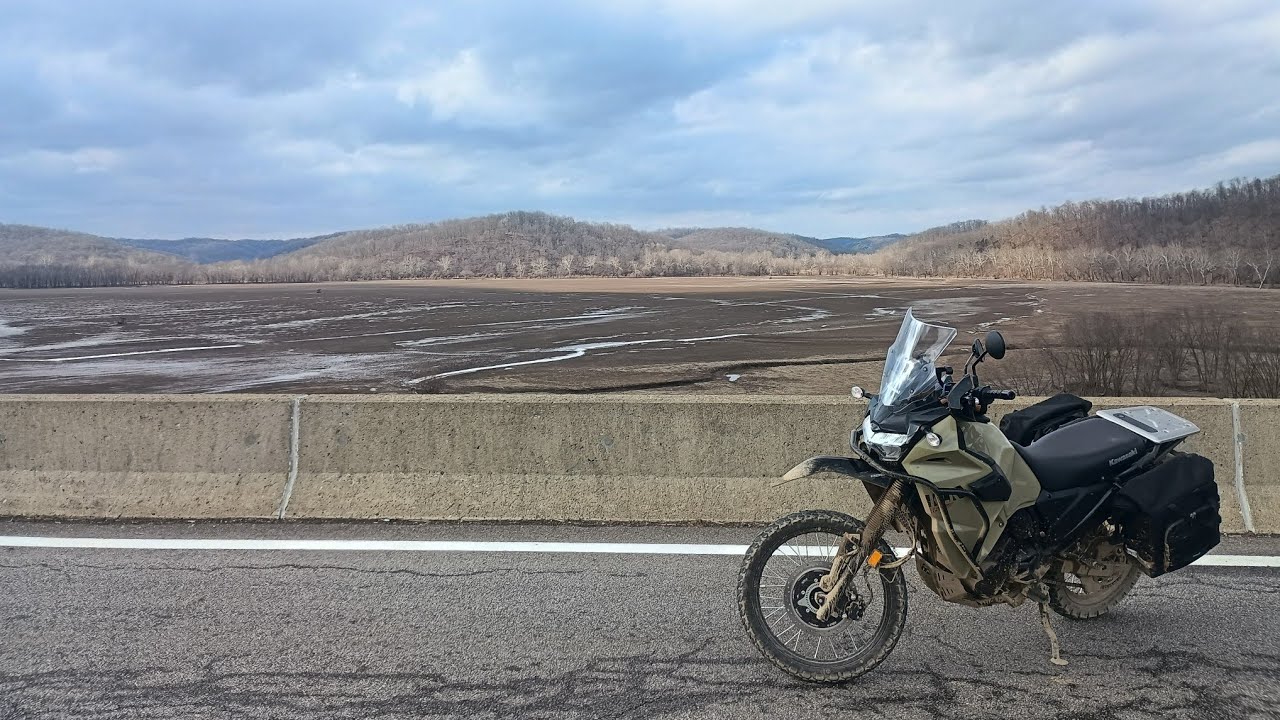 BRAND NEW Gen 3 KLR First ADV Ride: Can it Hang With a 250cc in the ...
