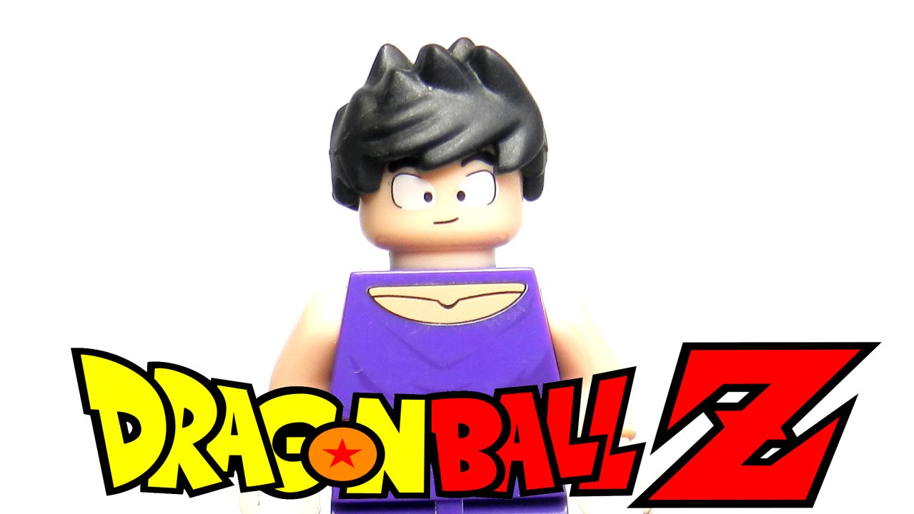 Custom Lego Dragon Ball Z Gohan Minifigure Review - YouTube
