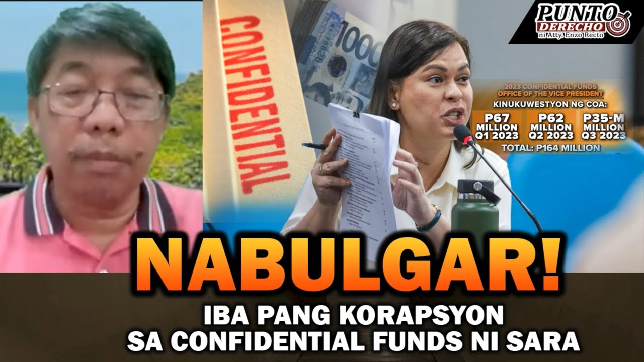 NABULGAR! IBA PANG KORAPSYON SA CONFIDENTIAL FUNDS NI SARA - YouTube