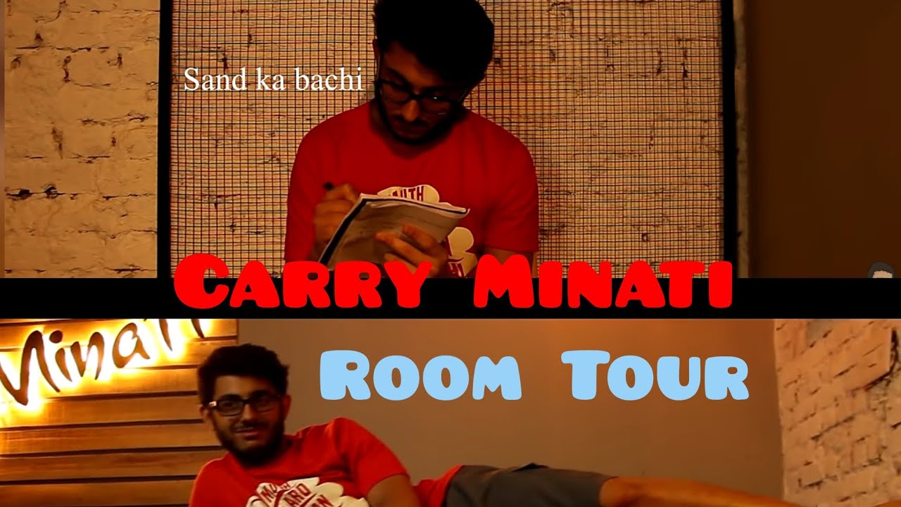 #CarryMinati Room Tour | RS. 1 Crore😱Room Setup - YouTube
